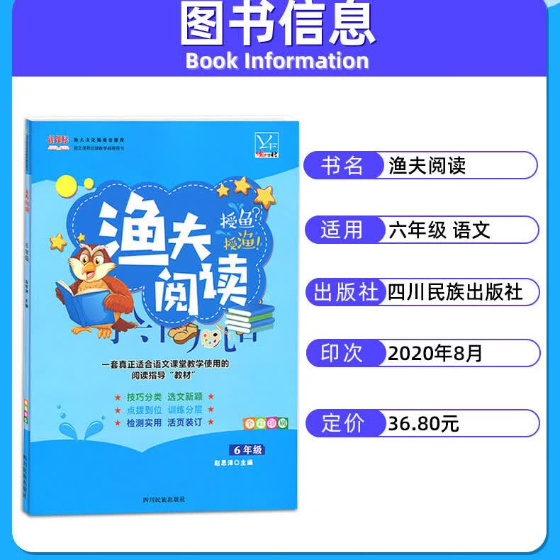 2023渔夫一二三四五六年级人教课外理解强化训练题 渔夫六年级语文【全一册】