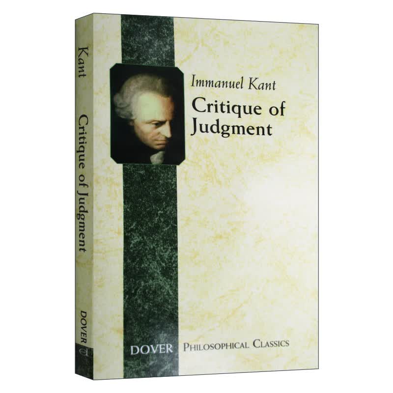 判断力批判 Critique of Judgment 英文原版哲学文学读物进口书籍