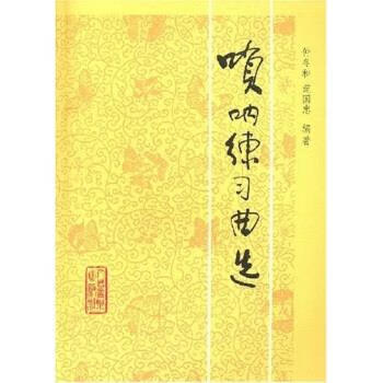 唢呐练习曲选 9787103002995