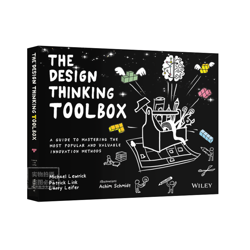 现货 平装 英文原版 The Design Thinking Toolbox Wiley出版 设计思维工具箱：驾驭流行之最、价值之最的创新方法