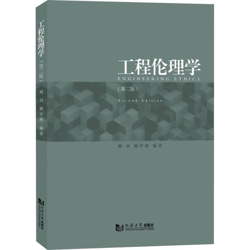 工程伦理学（第二版）顾剑同济大学出版社9787576506532 哲学书籍C