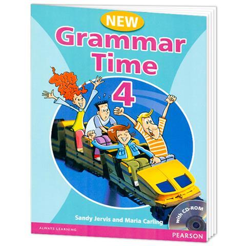 美国朗文培生NewGrammarTime1-5级剑桥KETPET语法书 New Grammar Time4级