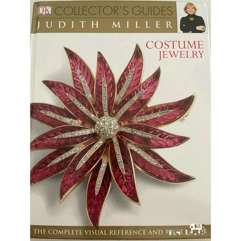 Costume Jewelry系列 复古服装珠宝Vintage时尚中古首饰 DK大红花Judith Miller