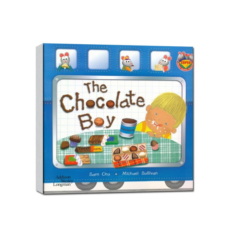 【9.8元1册 】培生原版系列 新版自然拼读 教学资源 教学卡片1-6级 THE CHOCOLATE BOY