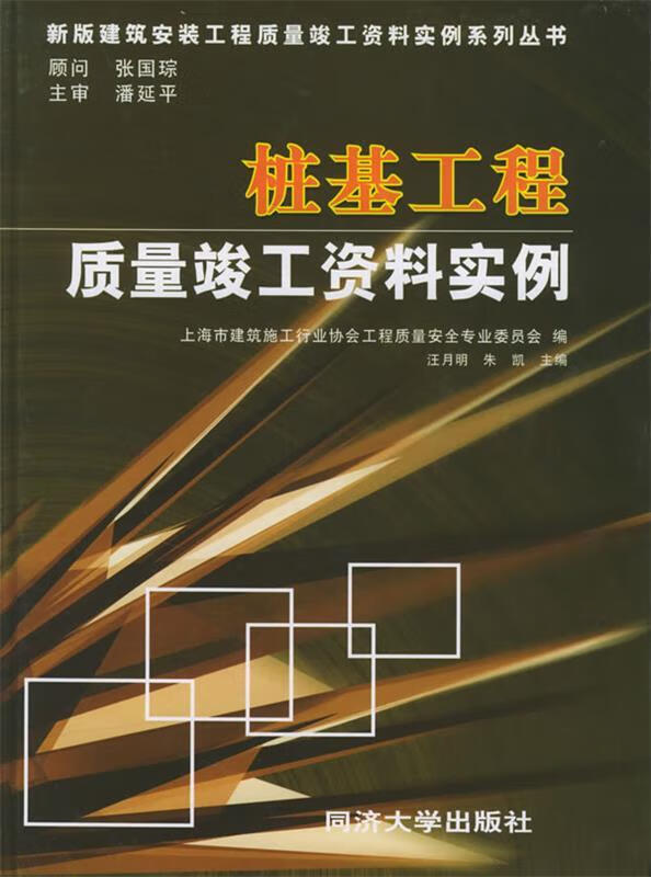 桩基工程质量竣工资料实例