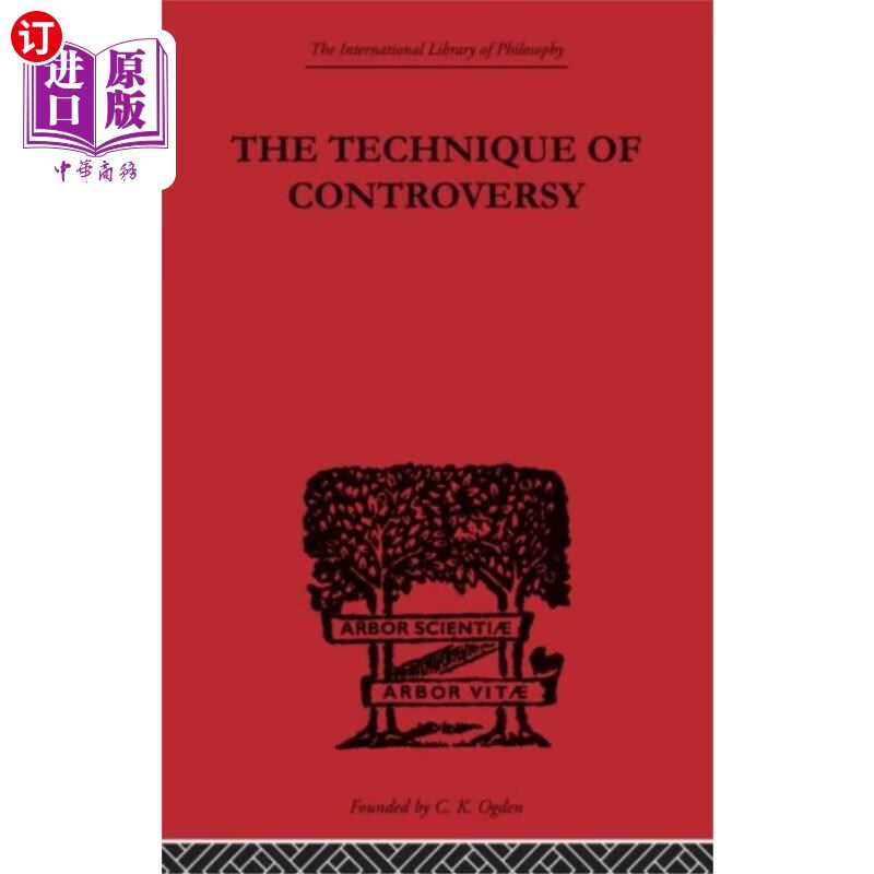 海外直订Technique of Controversy 争论的技巧