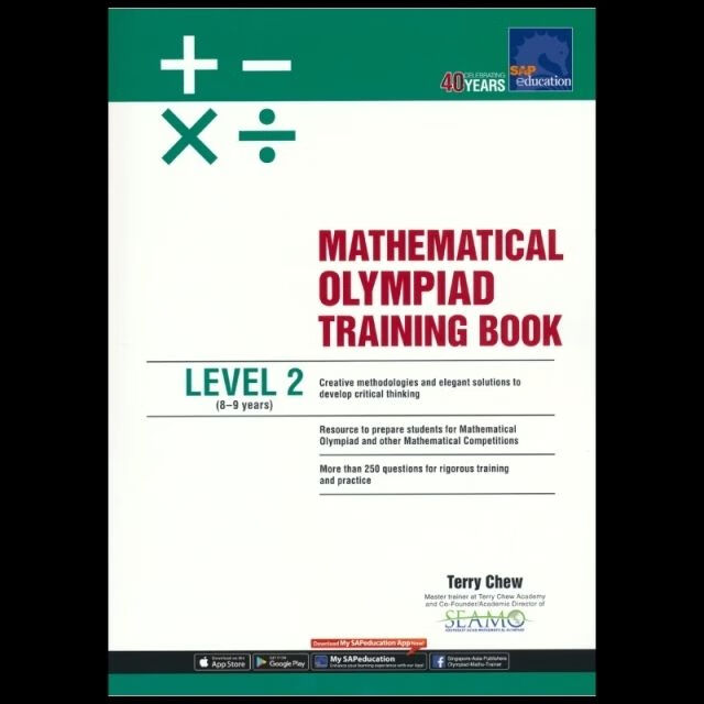 SAP Mathematical Olympiad Training Book Level 1-6阶奥林匹克 2