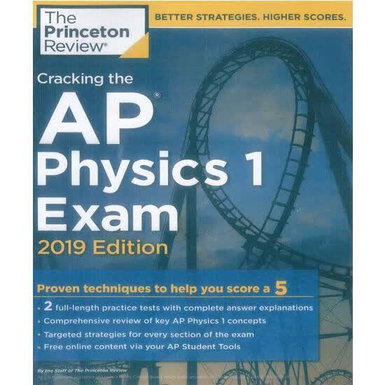 普林斯顿AP物理1 Cracking the AP Physics 1 Exam 2019
