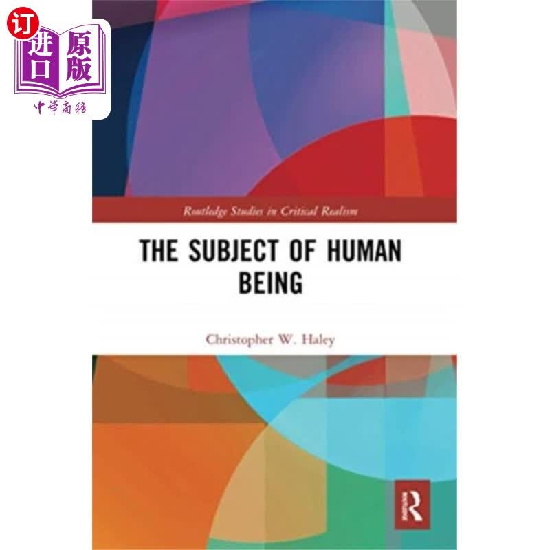 海外直订Subject of Human Being 人的主体