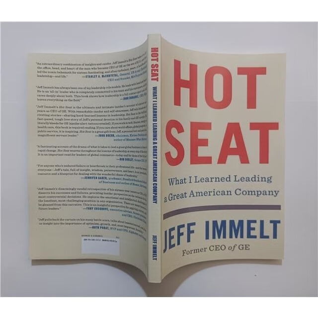 Hot Seat by Jeff Immelt 全新 纸质书