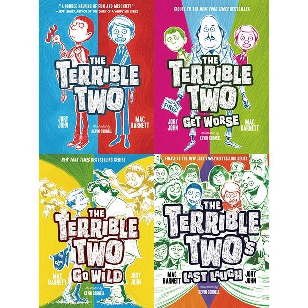 淘气二人组The Terrible Two 4 册课外英文书 现货 第三册