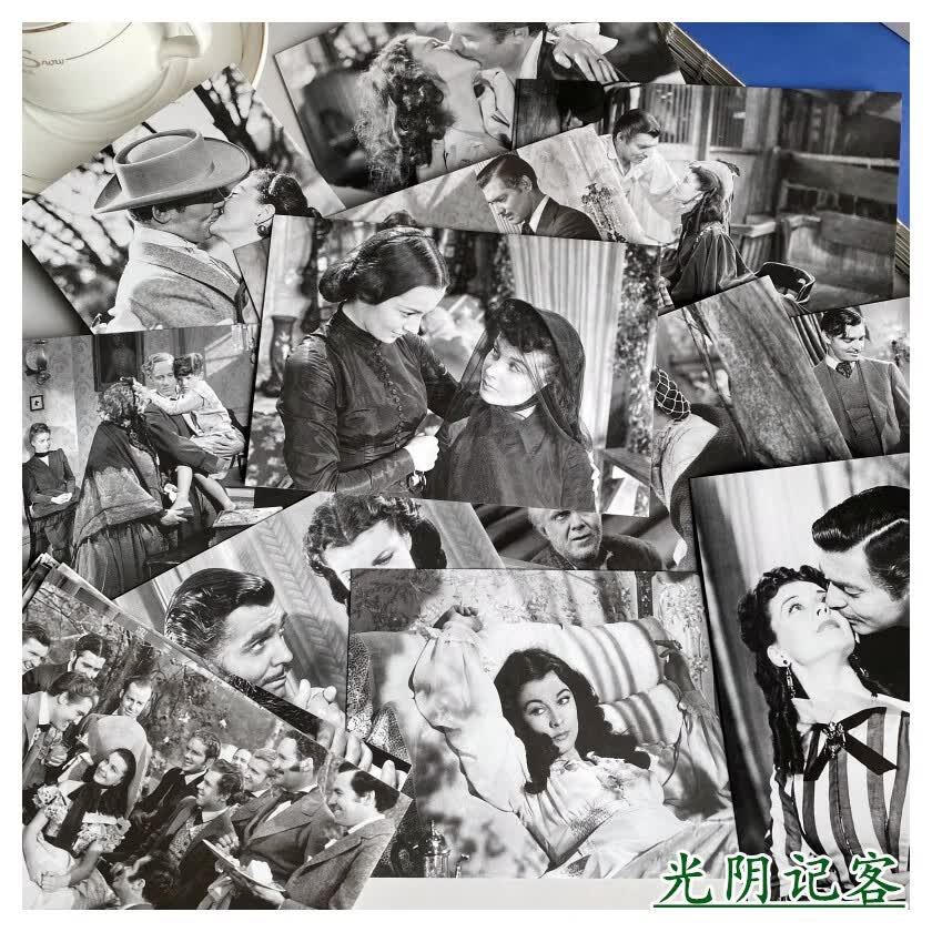 复古风 欧美经典电影明信片卡片奥斯卡影片 教父怦然心动乱世佳人 乱世佳人飘 30张