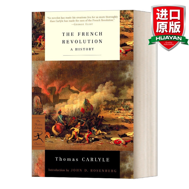 The French Revolution 英文原版 卡莱尔 法国革命 英文版 进口英语原版书籍