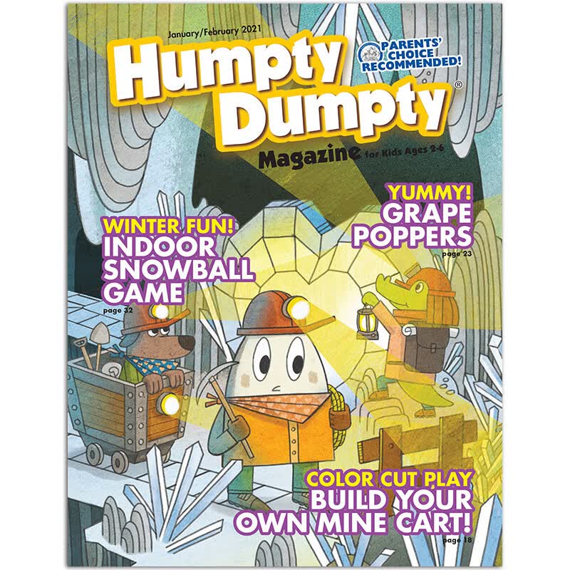 Humpty Dumpty's 幼儿手工故事阅读杂志 2021年1/2月合刊 2021年1.2月合刊