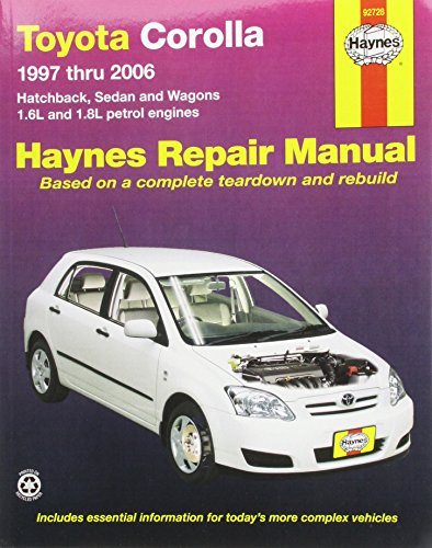 Toyota Corolla (97-06) Haynes Repair Manual