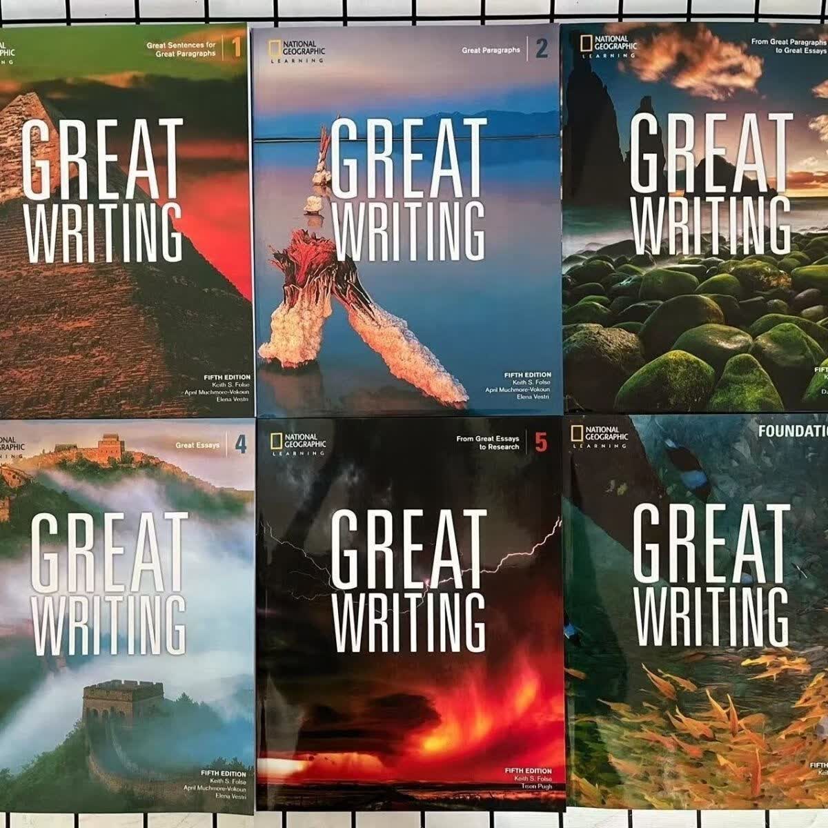 彩印 大第五版全套greatwriting