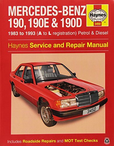 Mercedes-Benz 190, 190E & 190D Petrol & Diesel (83 - 93) Haynes Repair Manual