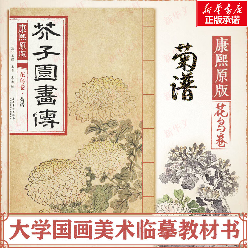 康熙原版芥子园画传.花鸟卷.菊谱(康熙原版)花鸟卷.菊谱