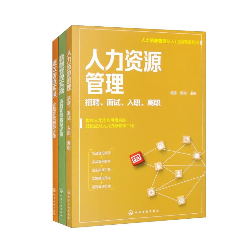 人力资源管理全程实战指导：人力资源+薪酬管理+绩效管理（套装共3册）