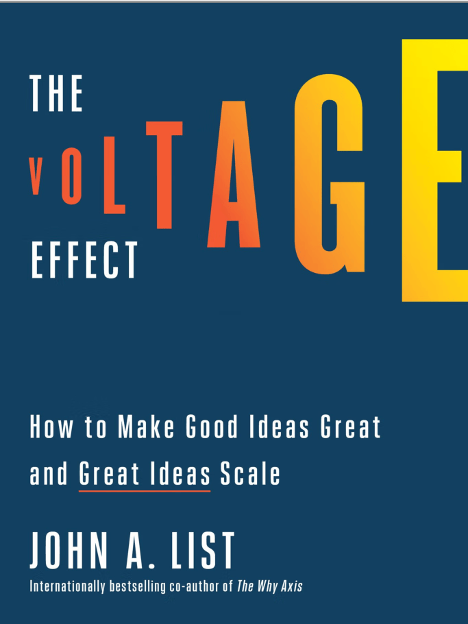 纸质The Voltage Effect How to Make Good Ideas Great and Grea