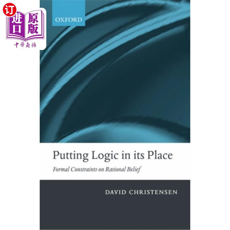 海外直订Putting Logic in its Place 让逻辑就位
