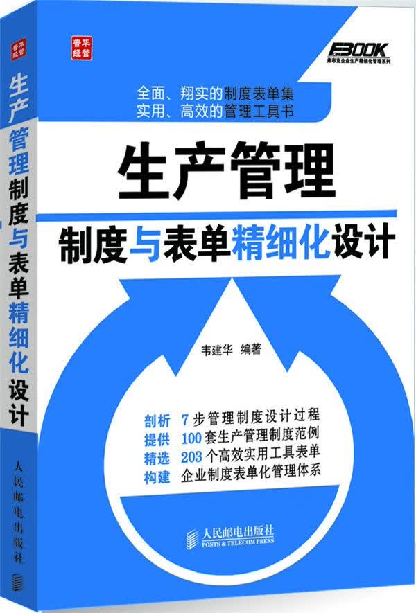 生产管理制度与表单精细化设计