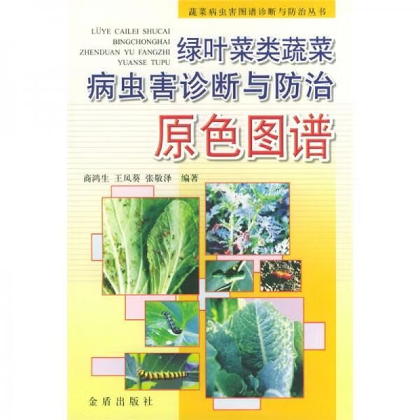 绿叶菜类蔬菜病虫害诊断与防治原色图谱