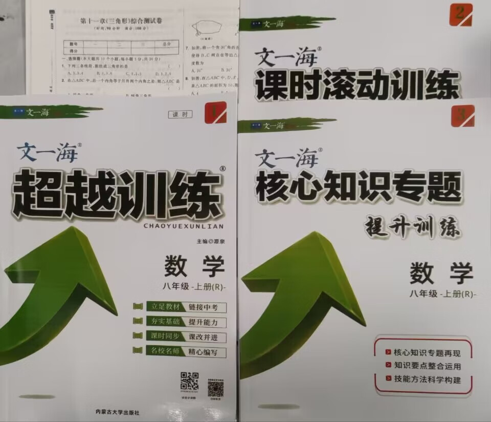 22秋训练八年级数学上册R（电子答案）