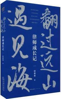 翻过远山遇见海 律师成长记 付希业著 法律出版社