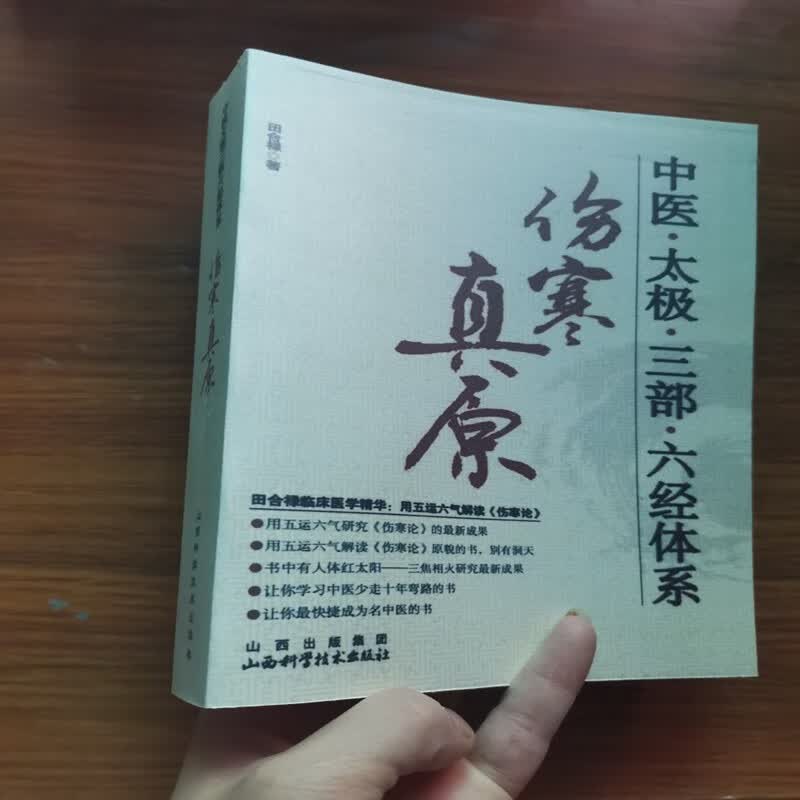 中医太极三部六经体系 伤寒真原 田合禄著 2010