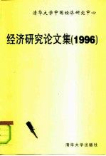经济研究论文集1996