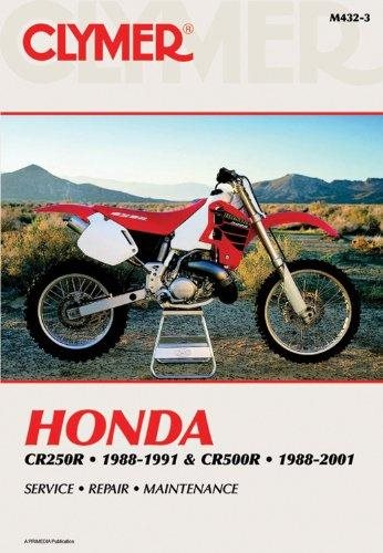 Clymer Honda CR250 1988-1991 - CR500R 1988-2001