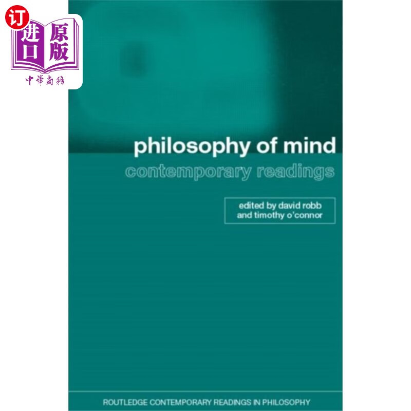 海外直订Philosophy of Mind: Contemporary Readings 心灵哲学:当代读物