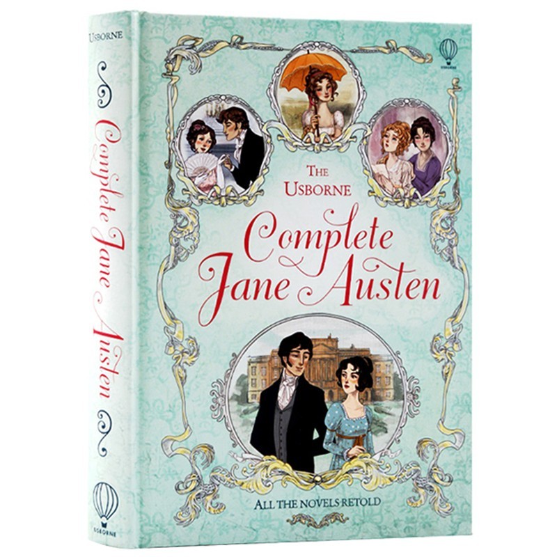 简 奥斯丁插图版全集 英文原版 尤斯伯恩 Usborne Complete Jane Austen 故事合辑 青少年儿童英语启蒙 课外兴趣阅读 . 梦想童趣城