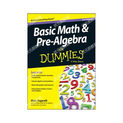 Basic Math and Pre-Algebra For Dummies Basic Math and Pre-Algebr