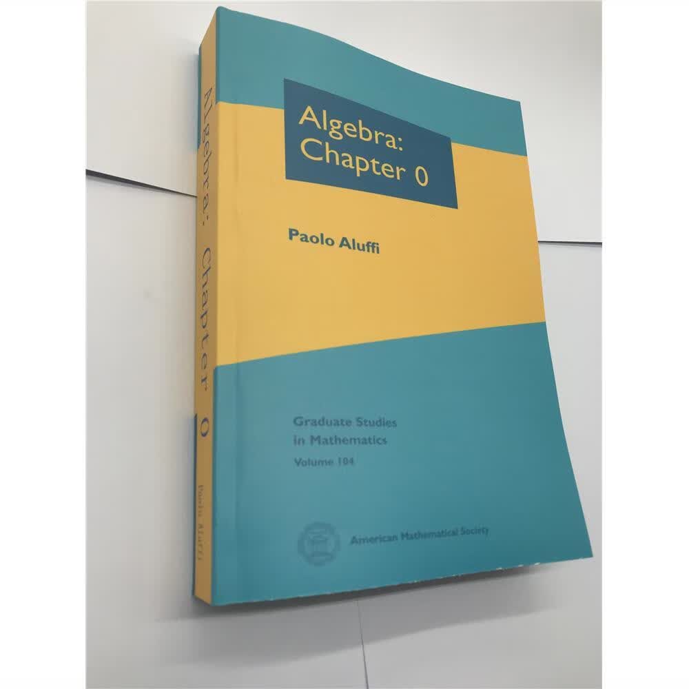 Algebra:Chapter0实体书 图片色