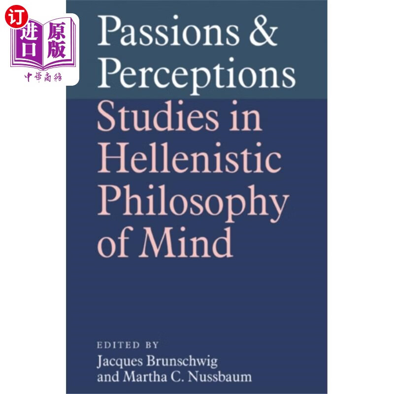 海外直订Passions and Perceptions 激情与感知