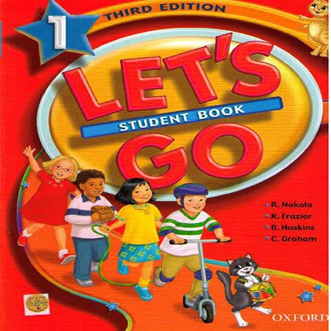 第三版let's go学生书 练习册 3th g1课本