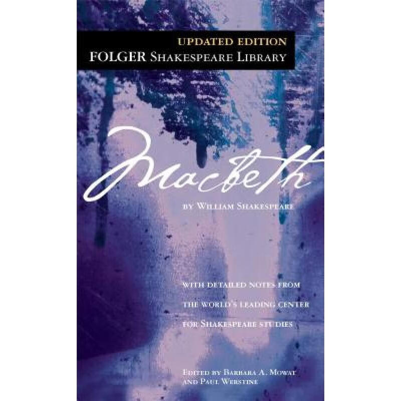 现货 麦克白 Macbeth (Folger Shakespeare Library)