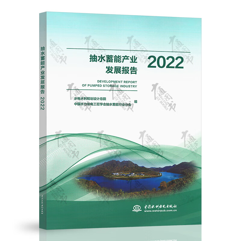 2023年新书 抽水蓄能产业发展报告2022 中国水利水电出版社 水电水利规划设计总院 中国水力发电工程学会抽水蓄能行业分会
