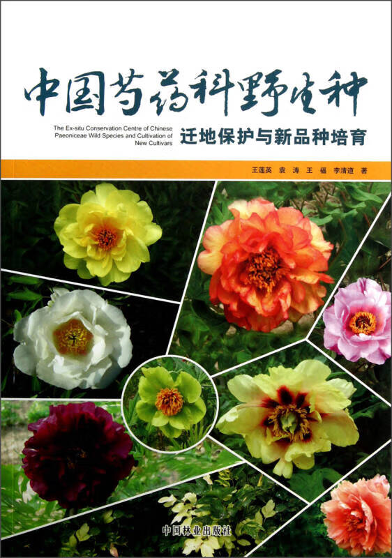 中国芍药科野生种迁地保护与新品种培育【好书】
