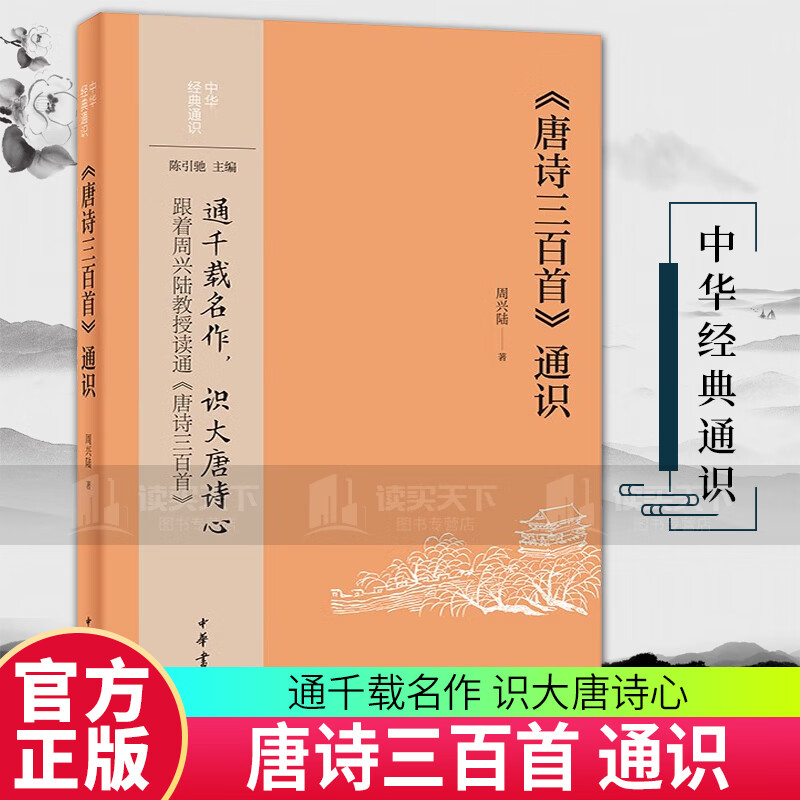 唐诗三百首 通识（中华经典通识） 通千载名作，识大唐诗心，跟着周兴陆教授读通《唐诗三百首》C
