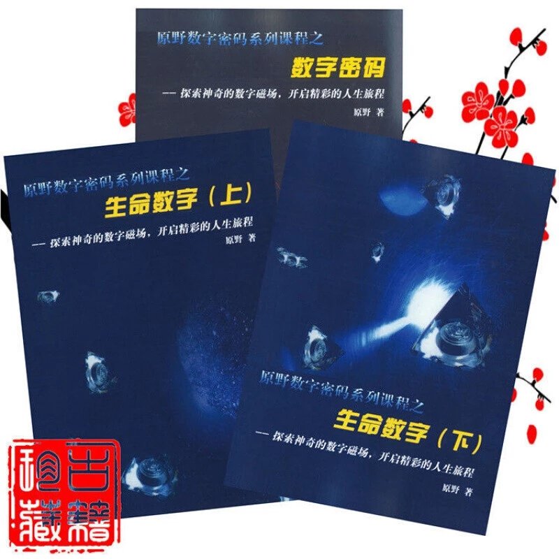 原野数字密码系列课程之数字密码 生命数字上下册 共3册