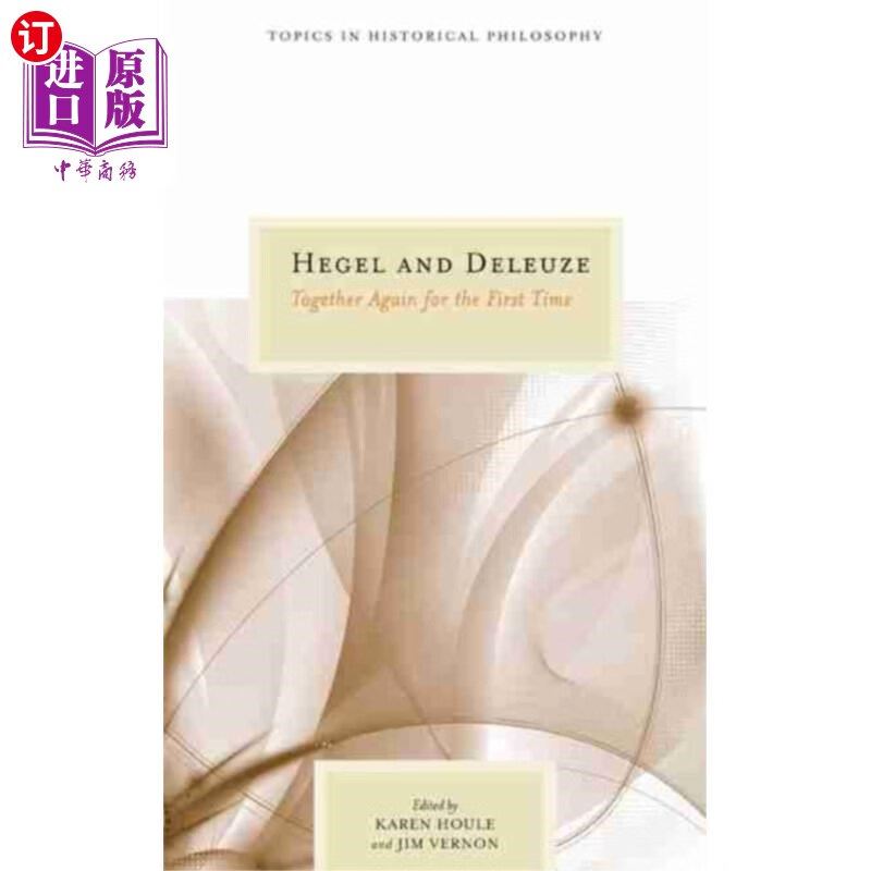 海外直订Hegel and Deleuze 黑格尔和德勒兹