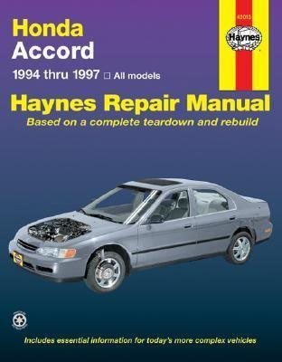 Honda Accord (1994-1997) Haynes Repair Manual (USA)