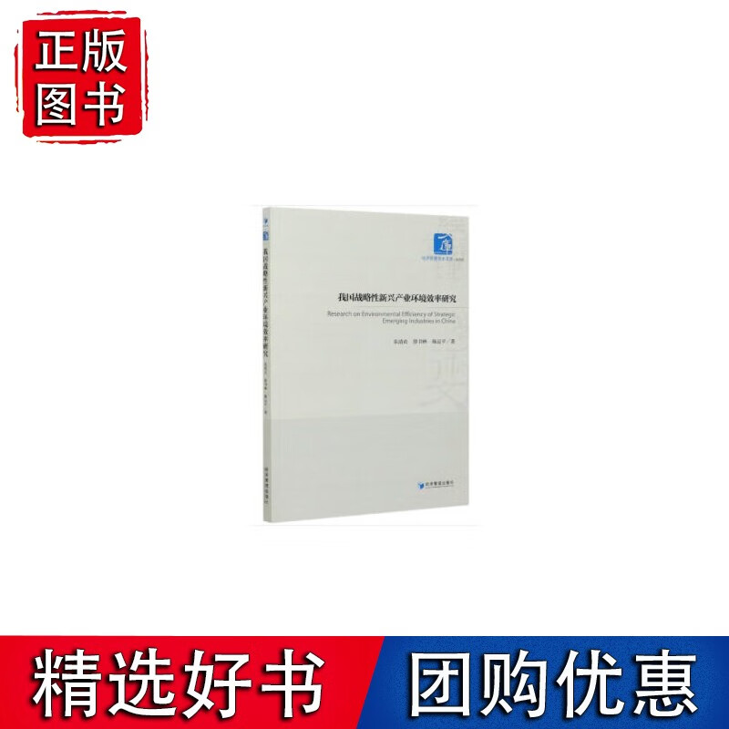 我国战略性新兴产业环境效率研究