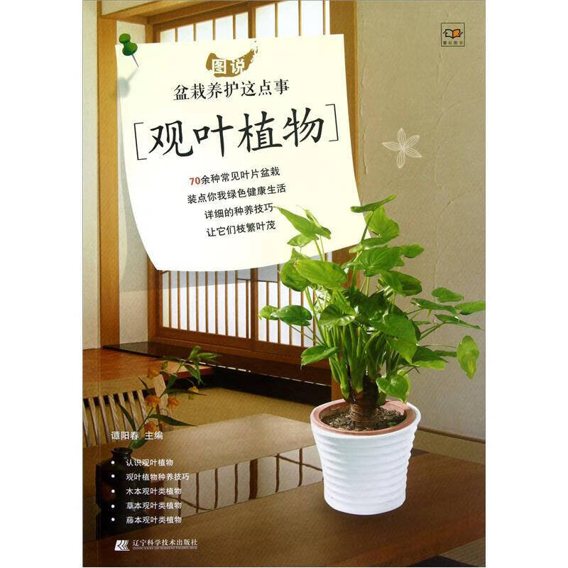【书】图说盆栽养护这点事 观叶植物