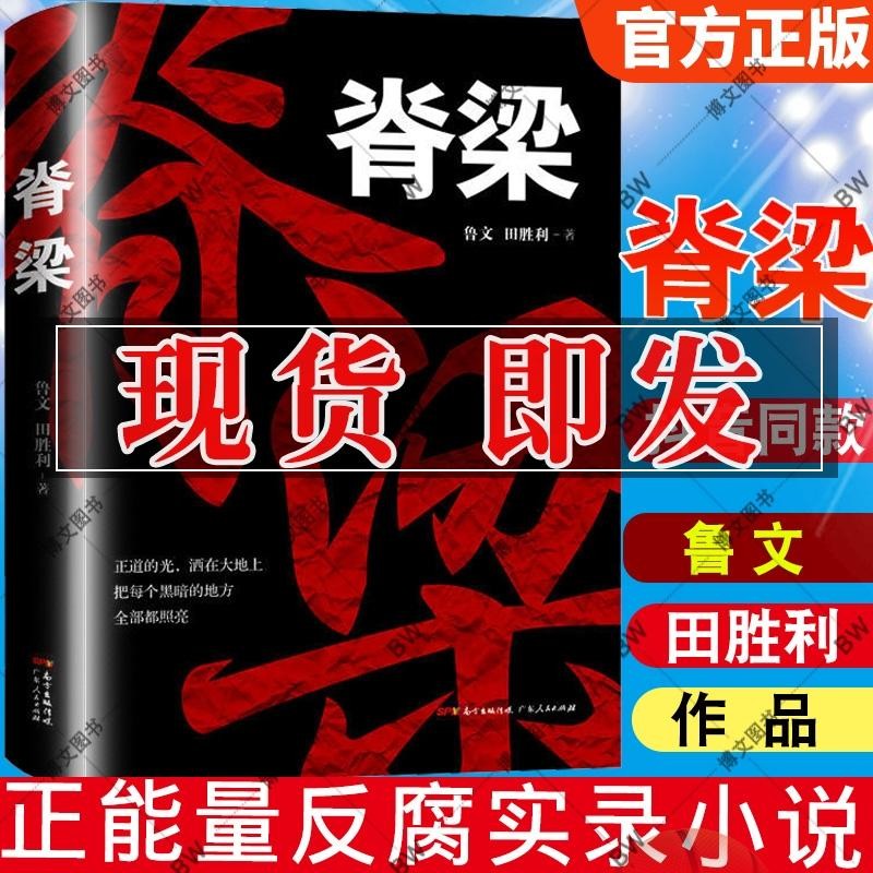 脊梁小说 鲁文田胜利 脊梁鲁文 共和国的脊梁小说正能量反腐电视剧官场小说正道的光洒在大地上广东人民出版社 脊梁小说 脊梁鲁文