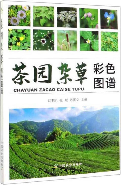 茶园杂草彩色图谱,谈孝凤, 张斌, 陈国奇主编,中国农业出版社,9787109263758