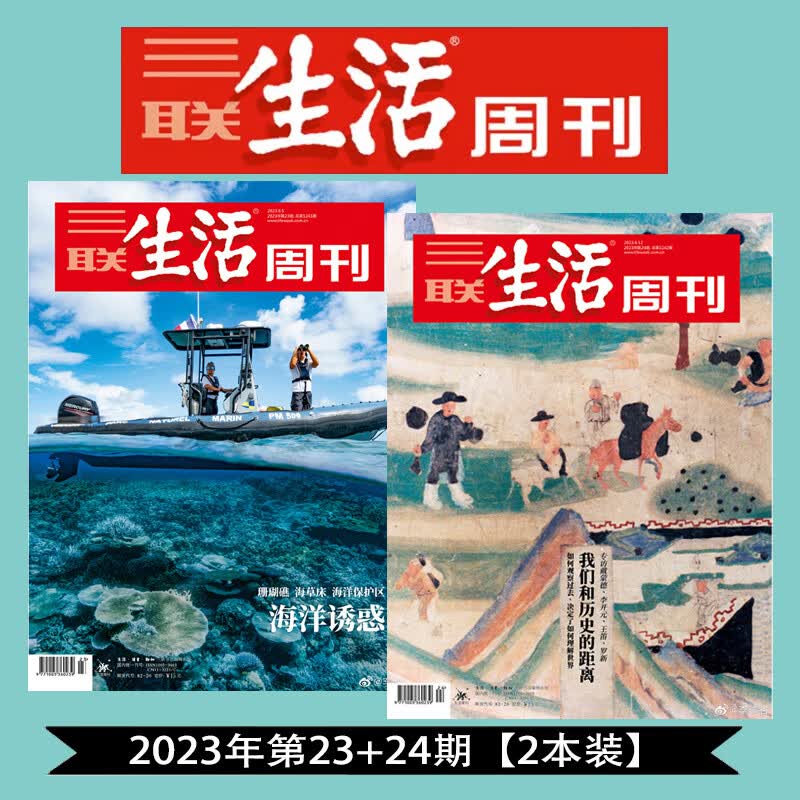 三联生活周刊杂志2023年6/5月24/23/22/21/20期海洋的诱惑另有1-15期ChatGP 4本装三联2023年20-23期